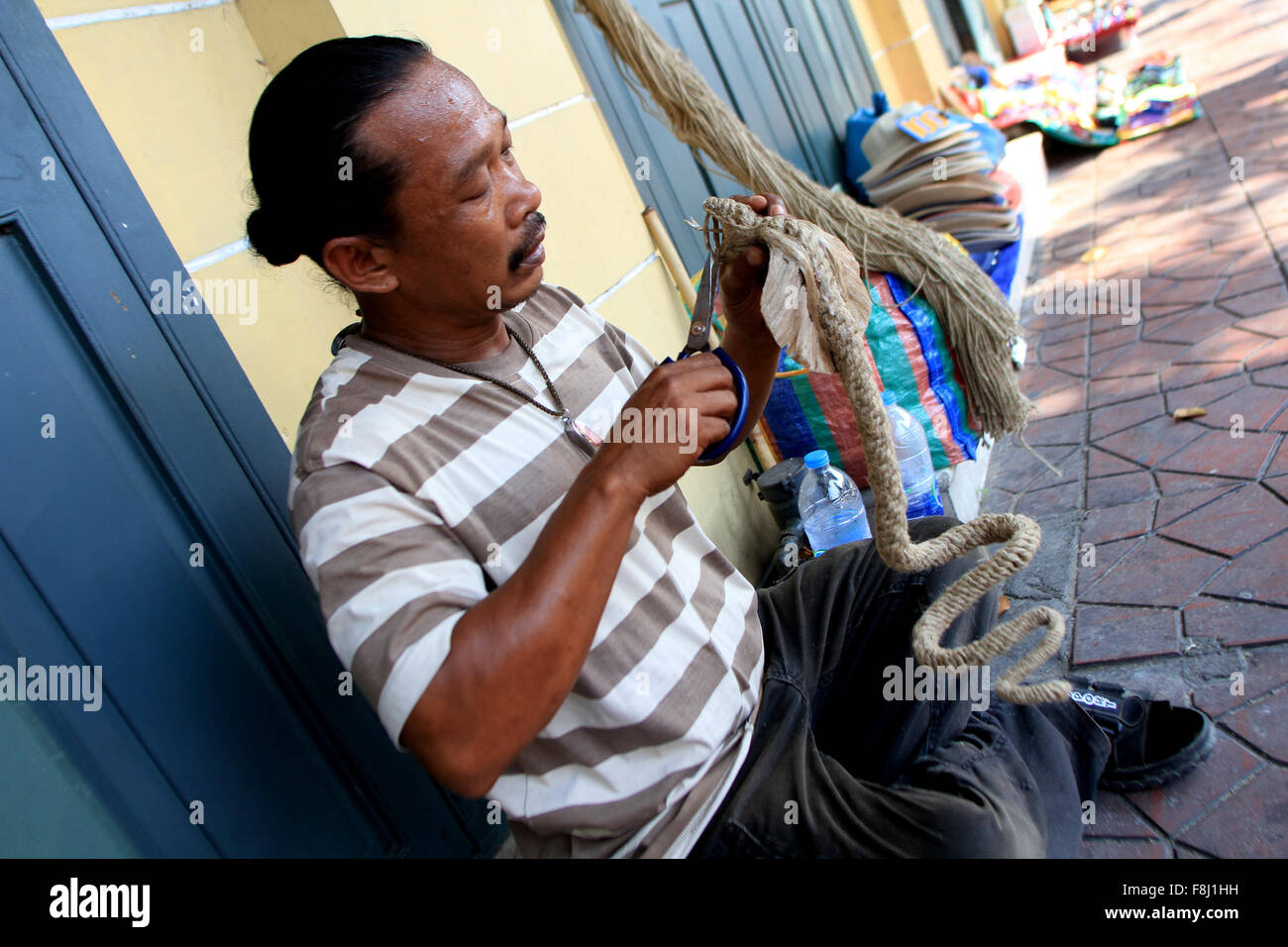 Bangkok, Thailand. 10th Dec, 2015. Mr. Nared Phothong, 45 years of ...