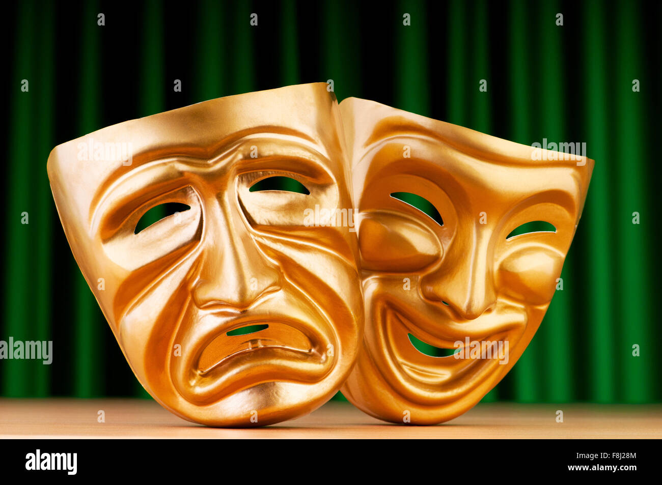 Masks with the theatre concept Stock Photo - Alamy