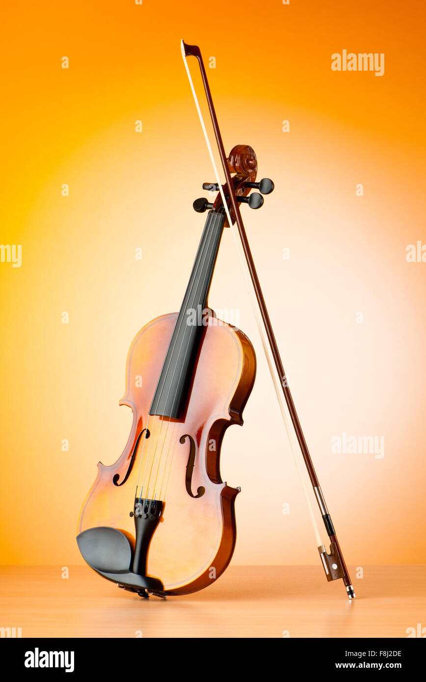 Music concept with violin Stock Photo - Alamy