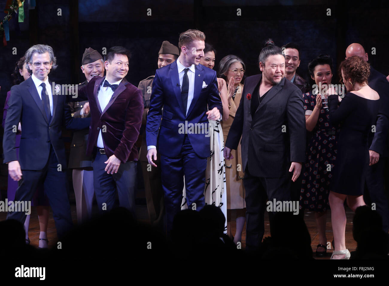 Opening night of 'Allegiance' at the Longacre Theatre - Curtain Call ...