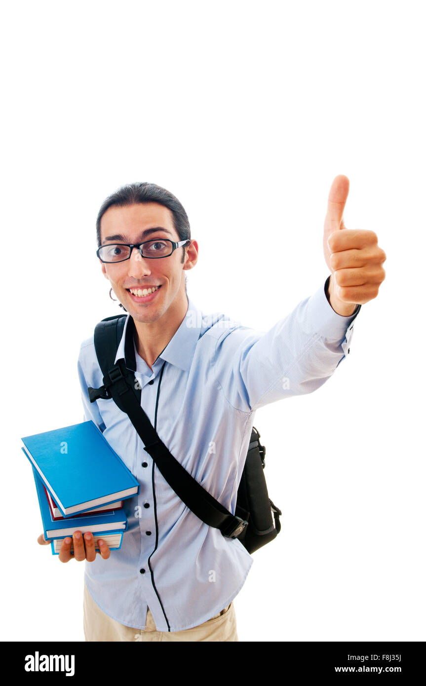 Education concept with student Stock Photo - Alamy