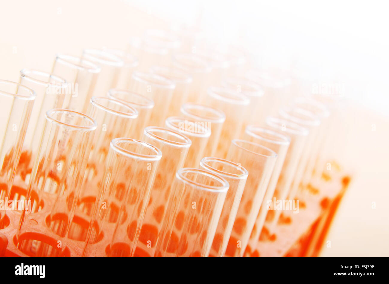 Laboratory concept with glass tubing Stock Photo - Alamy