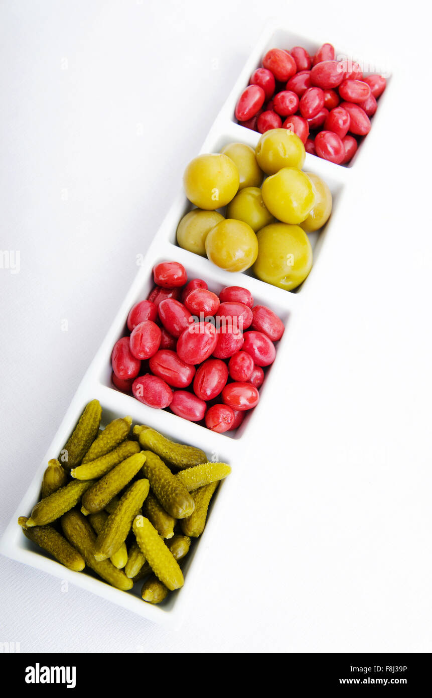 Selection of pickled vegetables Stock Photo - Alamy