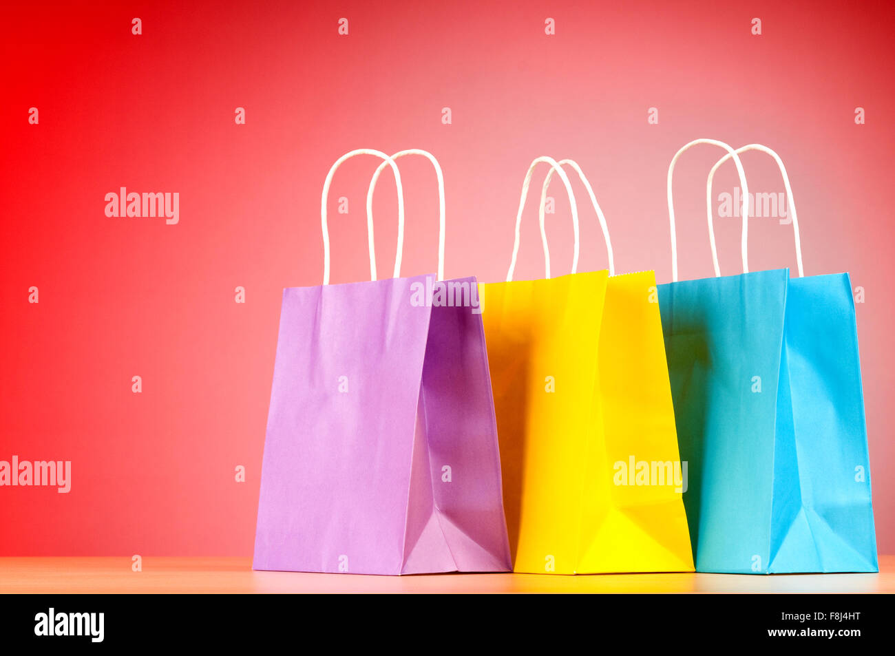 Shopping concept with bags Stock Photo - Alamy