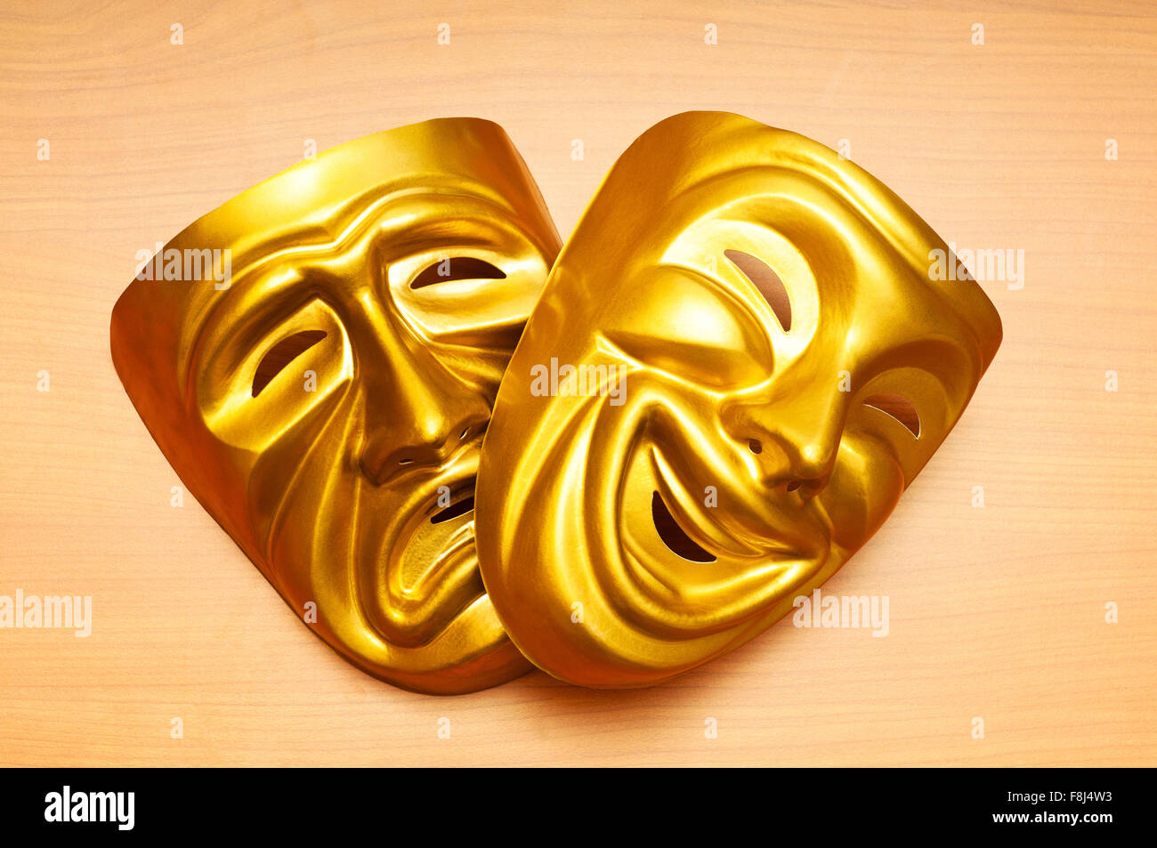 Masks with the theatre concept Stock Photo - Alamy