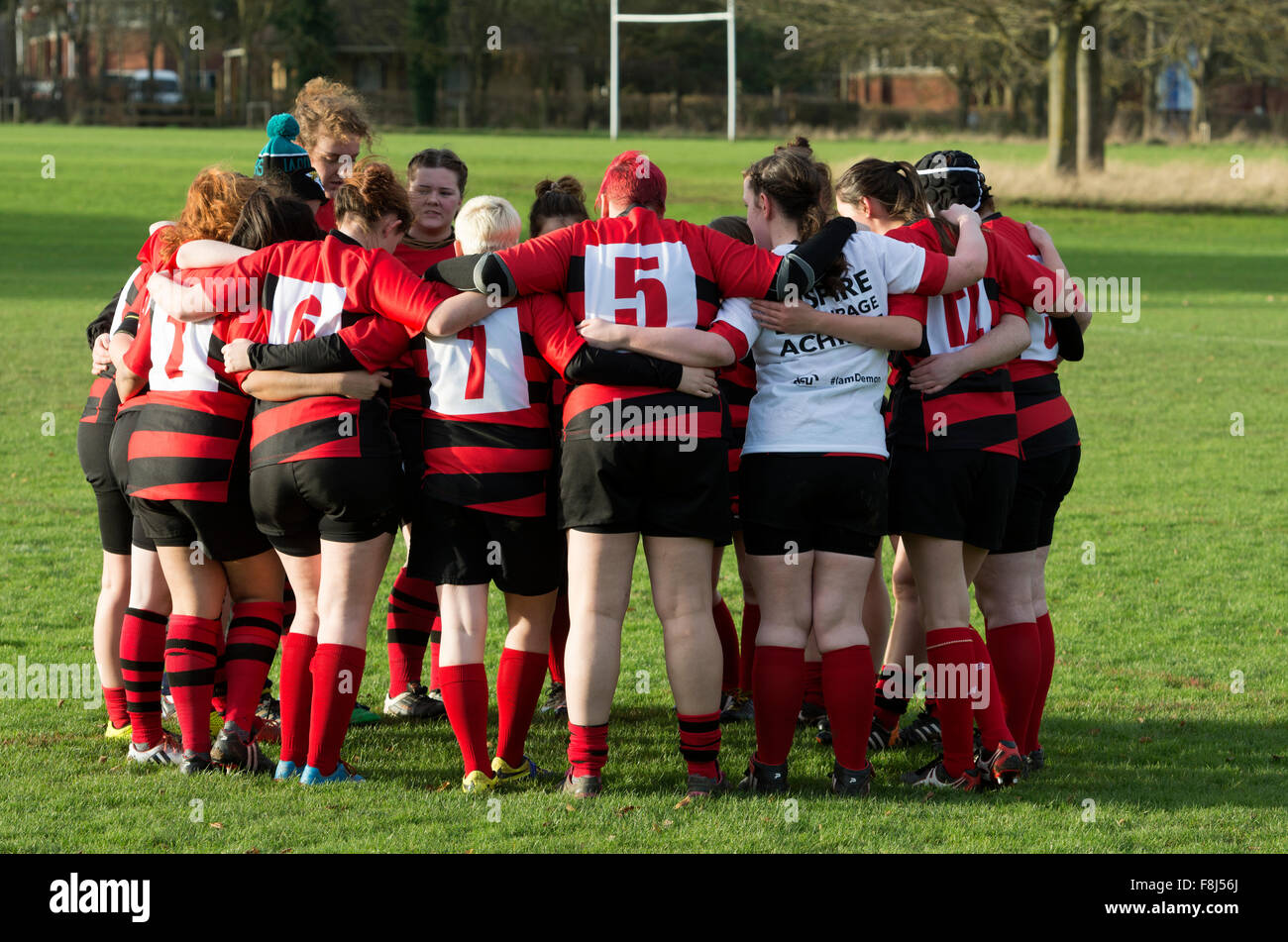 University sport UK - women`s Rugby Union, De Montfort University team ...