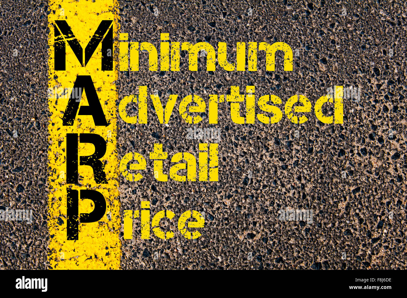 Concept image of Accounting Business Acronym MARP Minimum Advertised ...
