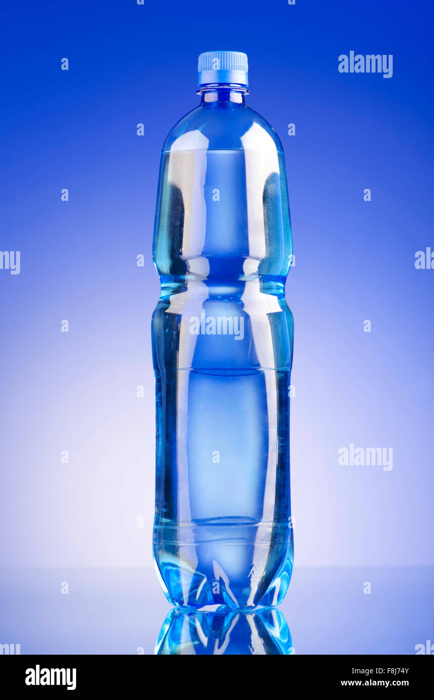 Water bottles as healthy drink concept Stock Photo - Alamy