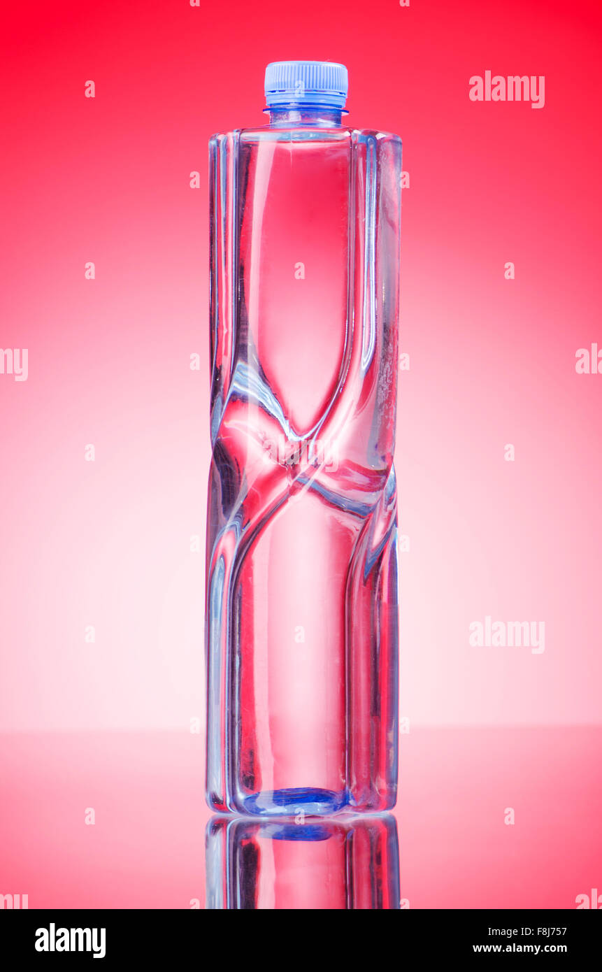 Water bottles as healthy drink concept Stock Photo - Alamy