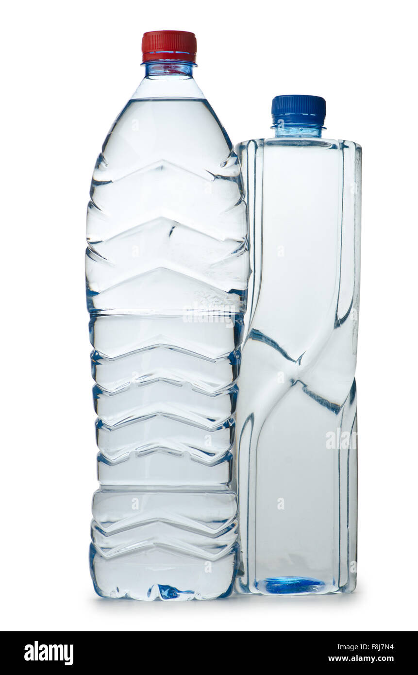 Water bottles as healthy drink concept Stock Photo - Alamy