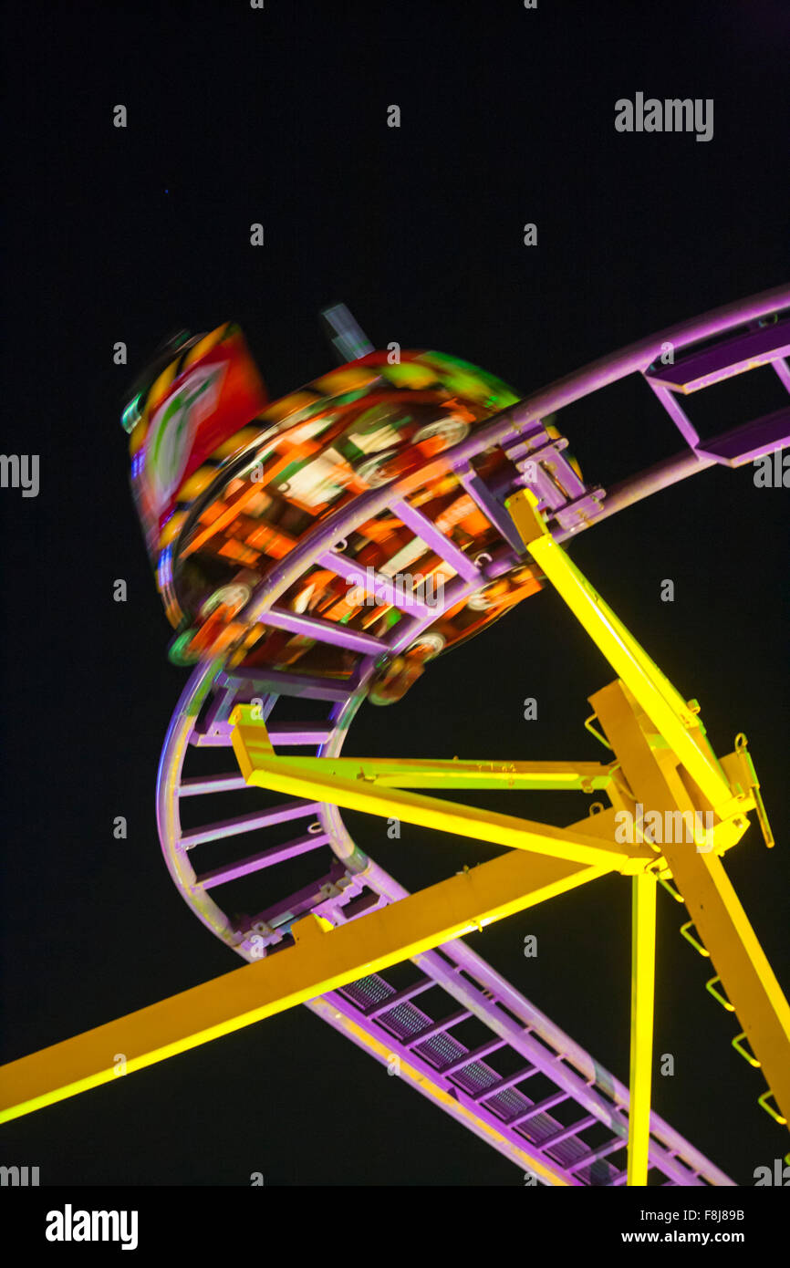 High speed roller coaster in hi-res stock photography and images - Alamy