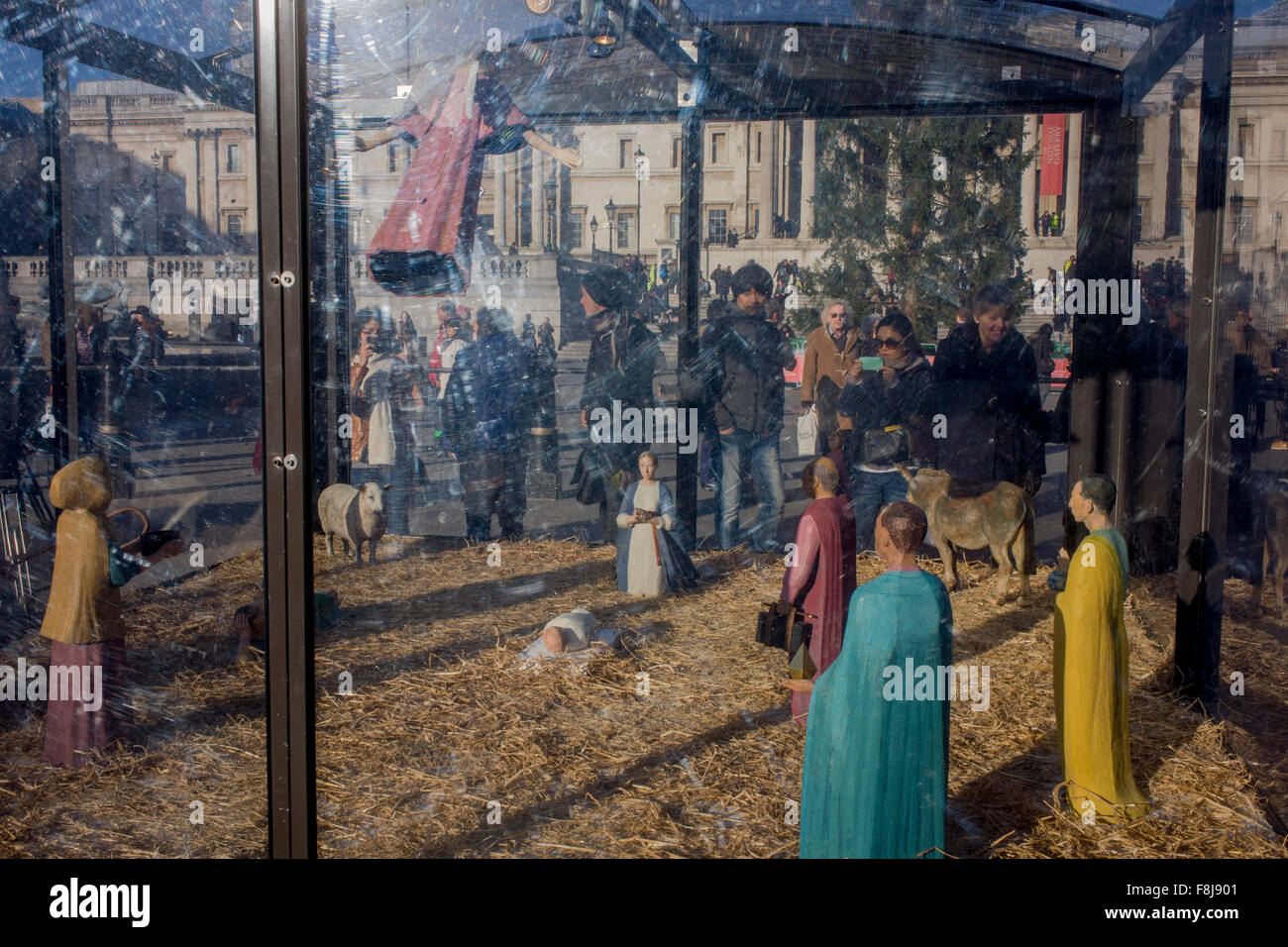 A holy nativity scene titled Christmas Crib by the artist Tomoaki ...