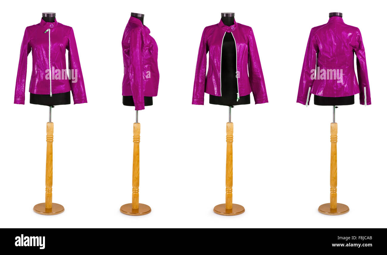 Stylish clothing isolated on the white background Stock Photo - Alamy