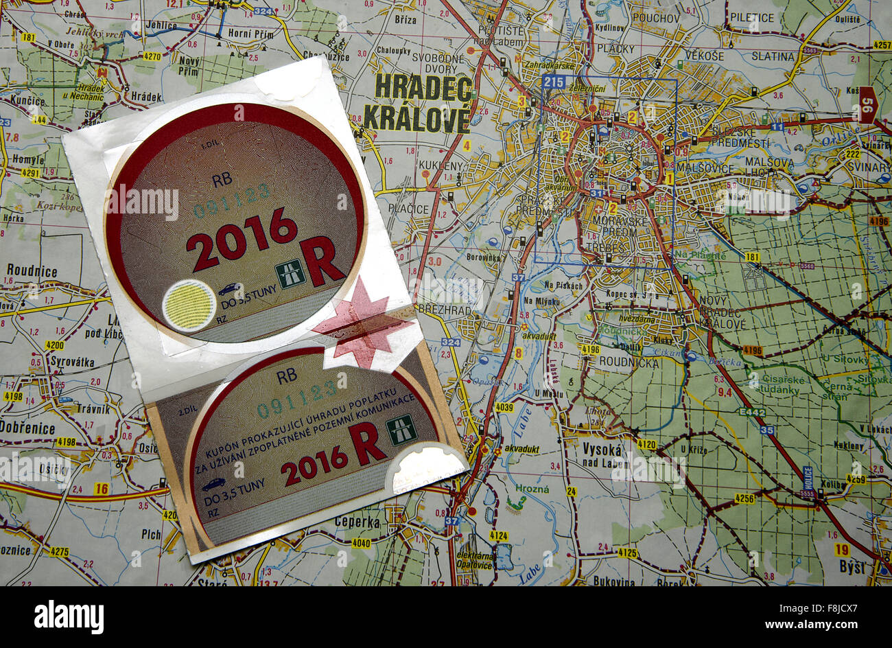 Toll sticker hi-res stock photography and images - Alamy