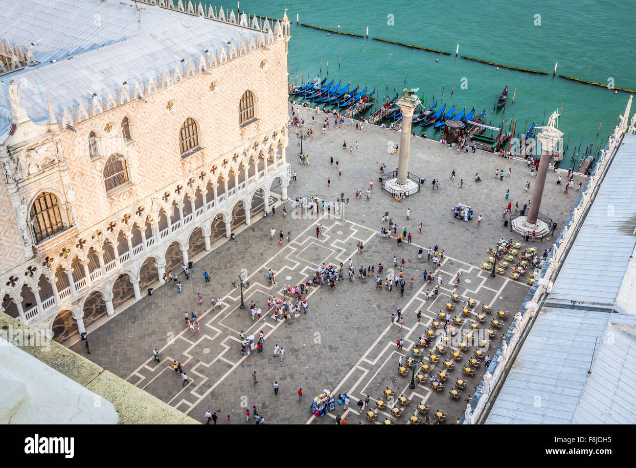 Marco square is the most famous and attractive square in Venice Stock ...