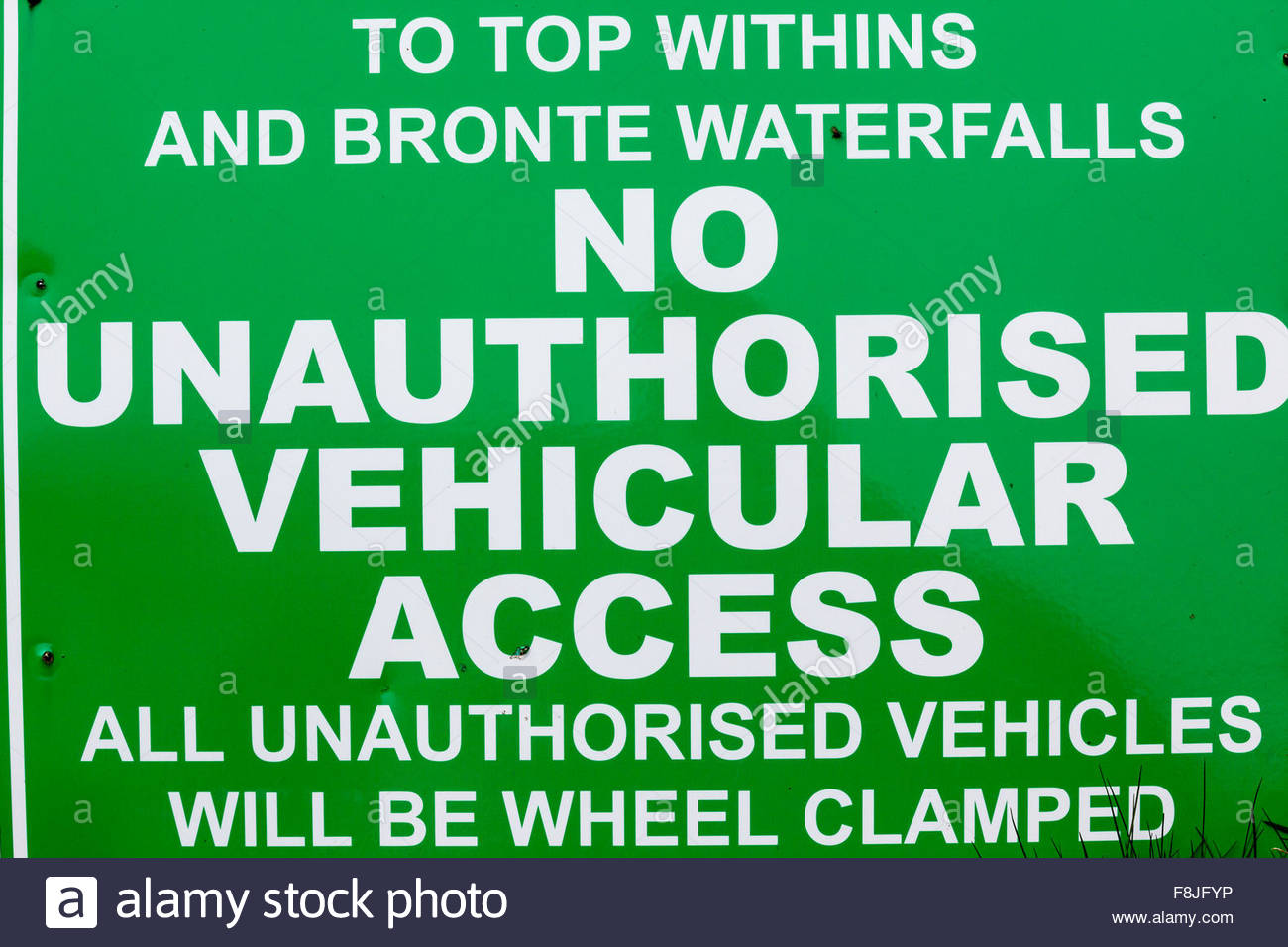 Bronte Waterfalls Stock Photos & Bronte Waterfalls Stock Images - Alamy