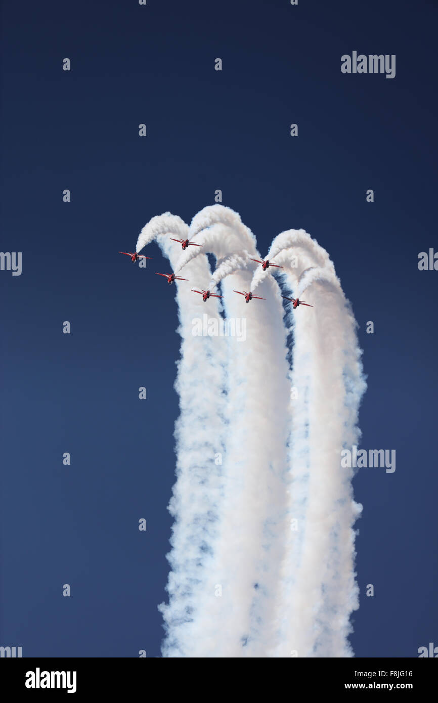 Raf red arrow aerobatic hi-res stock photography and images - Alamy