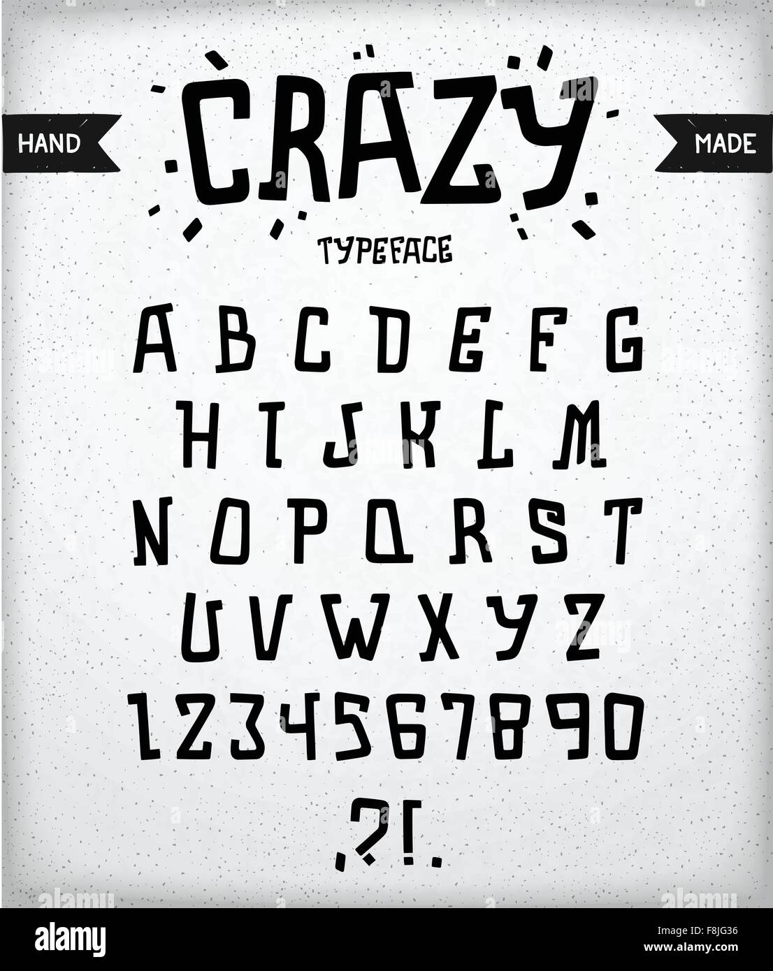 Scribble alphabet crazy doodle hi-res stock photography and images - Alamy