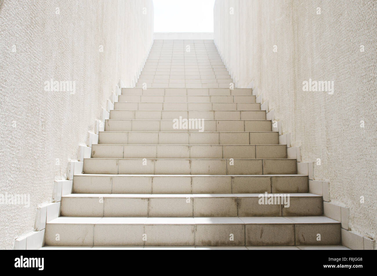 Long stairs with many steps Stock Photo - Alamy