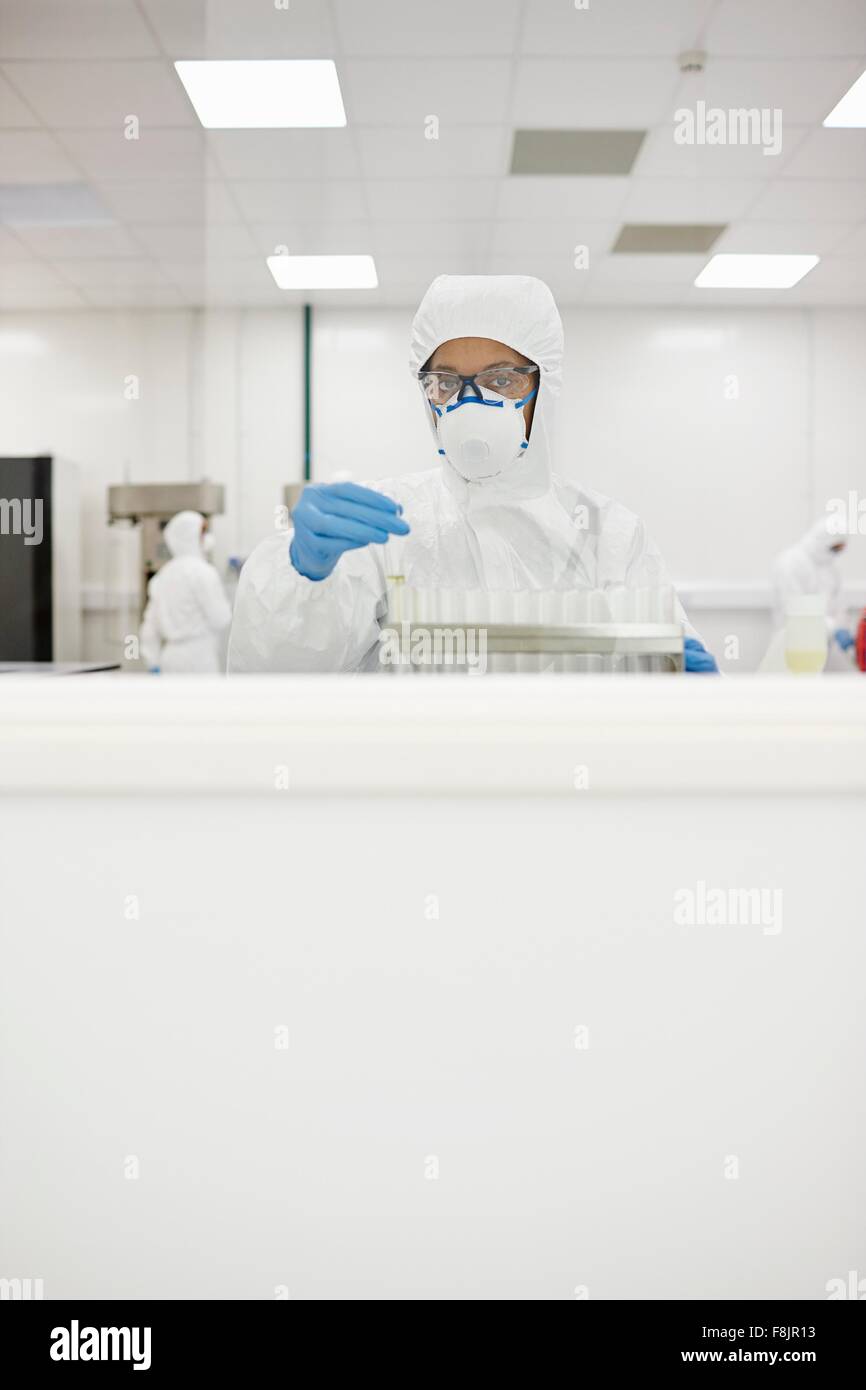Scientists working in laboratory Stock Photo - Alamy