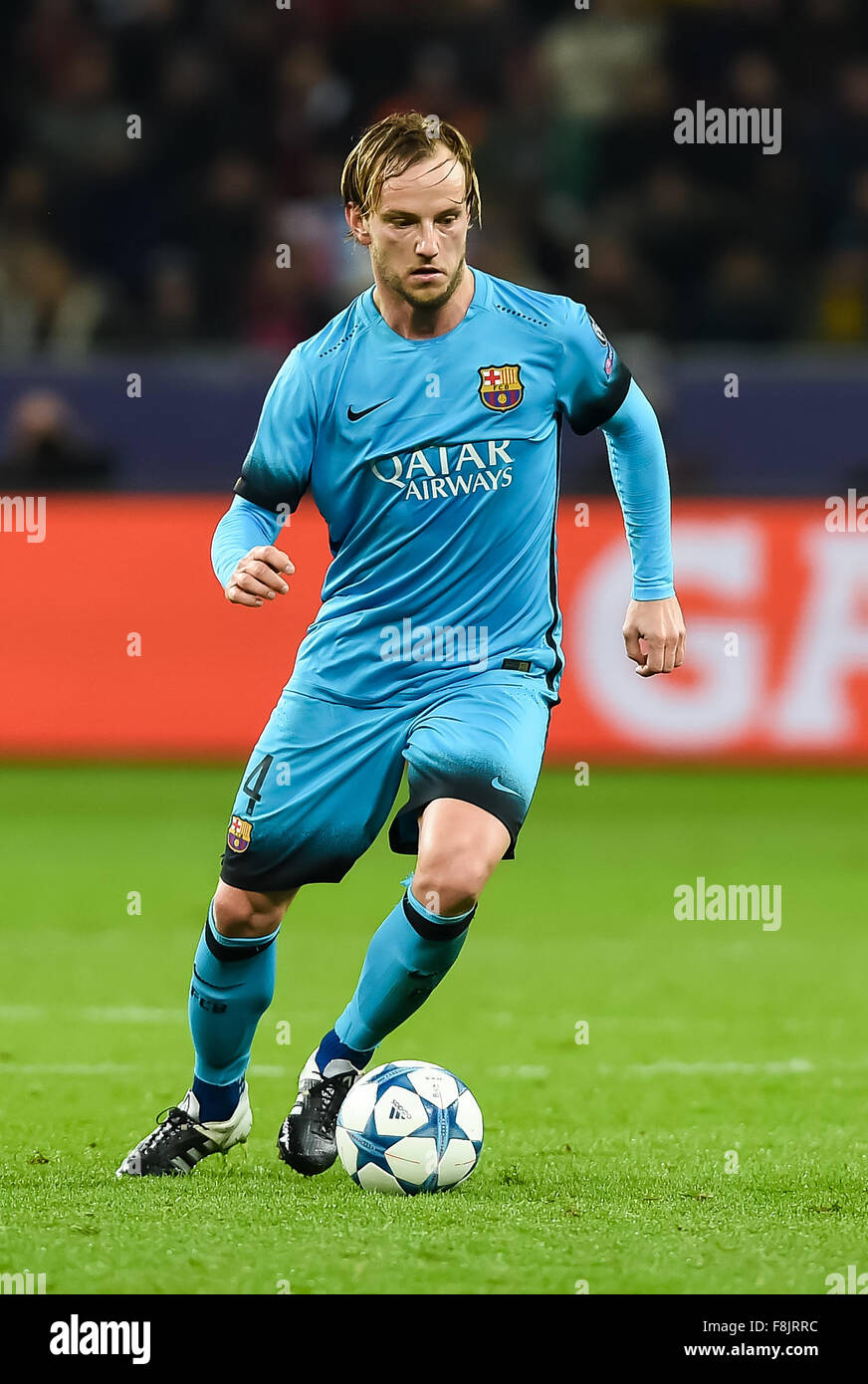 Barcelona's Ivan Rakitic in action during the UEFA Champions League ...
