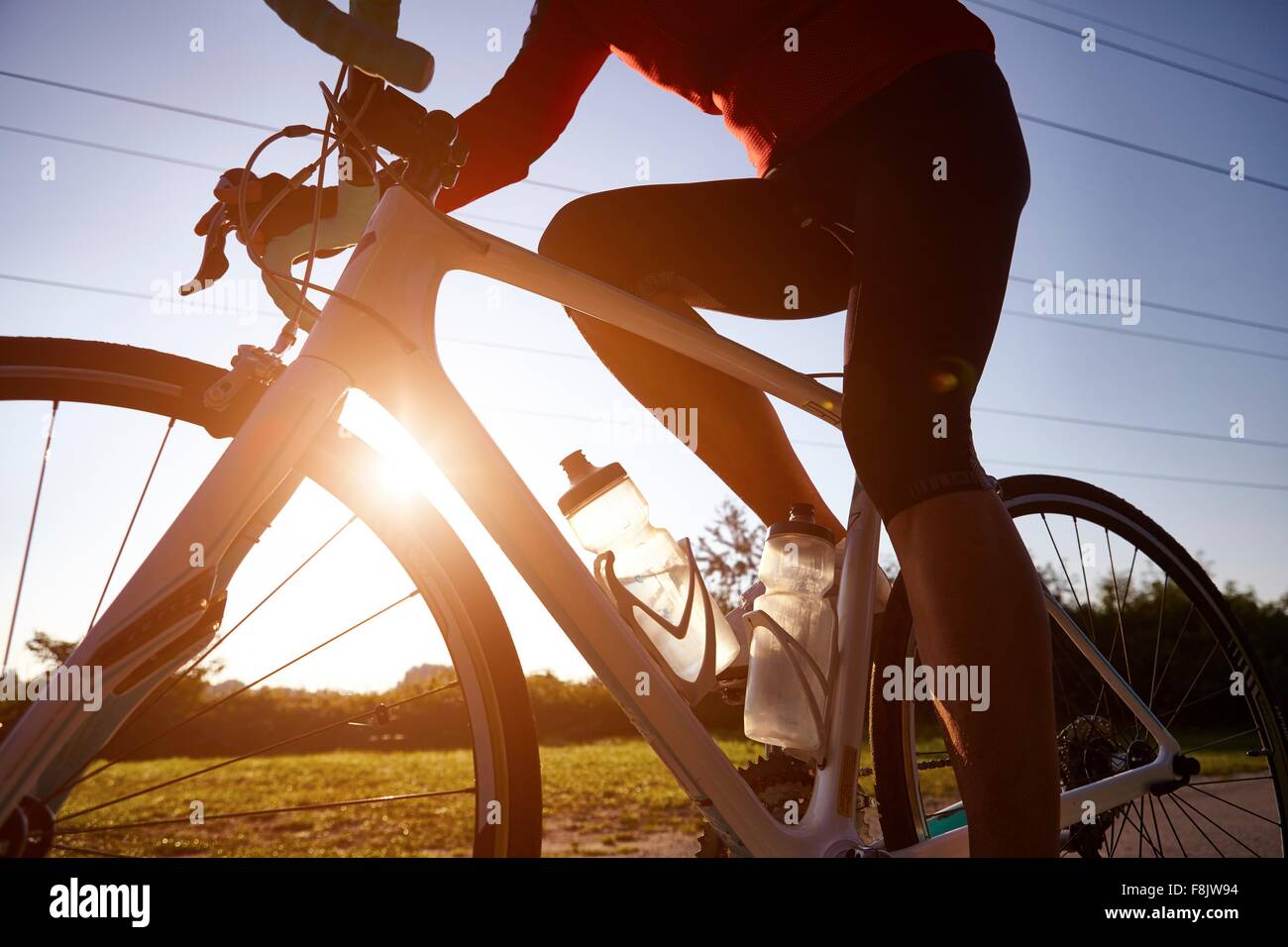Cyclist water face hi-res stock photography and images - Alamy