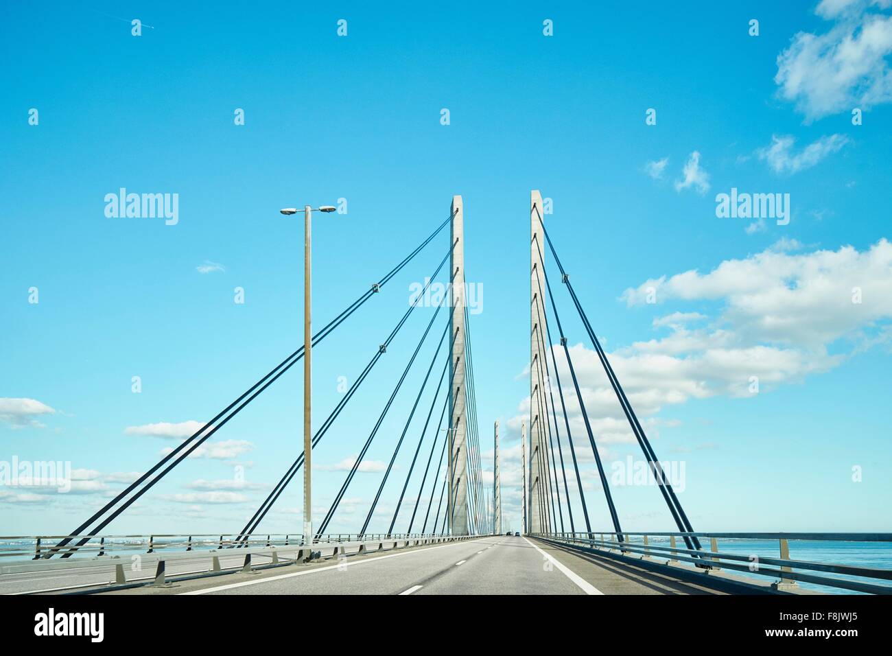 Oresund Bridge, viewed from Kalmar, Sweden Stock Photo - Alamy