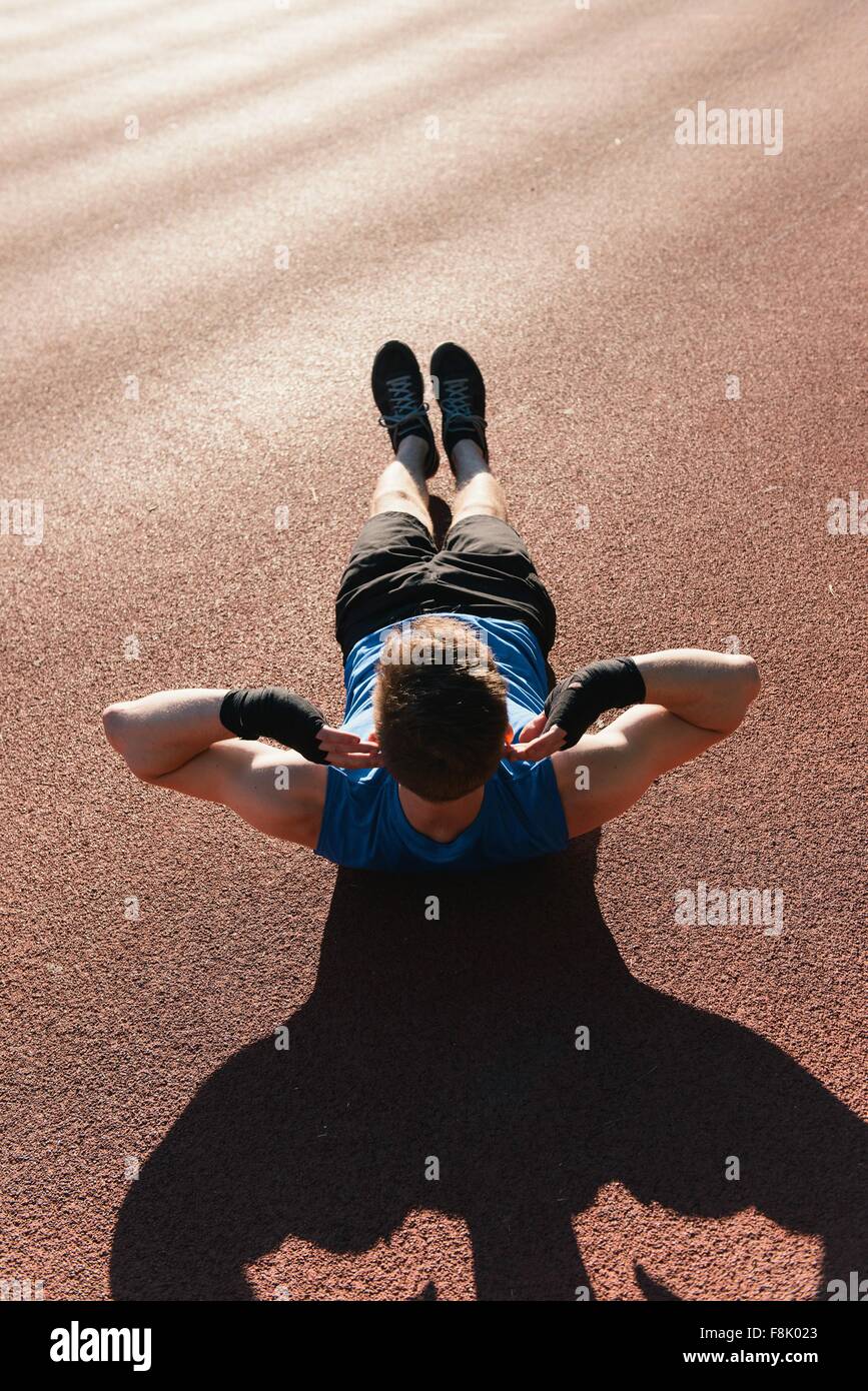 Sit Ups High Resolution Stock Photography and Images - Alamy