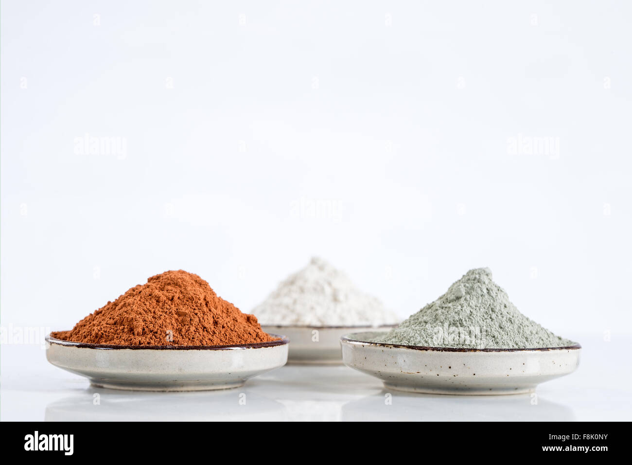 Sea mud in a bowl Stock Photo - Alamy