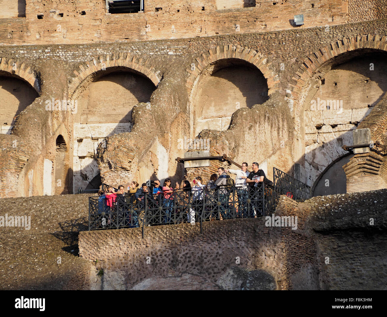 Tourists visiting the Colosseum in Rome, Italy Stock Photo - Alamy