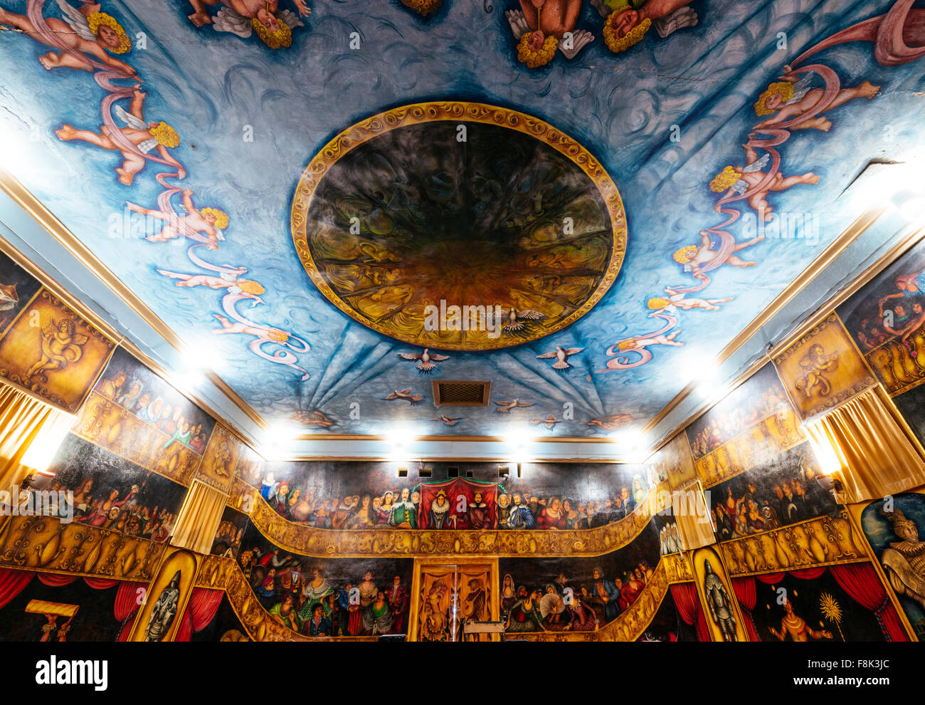 Interior of Amargosa Opera House and Hotel, Death Valley Junction ...