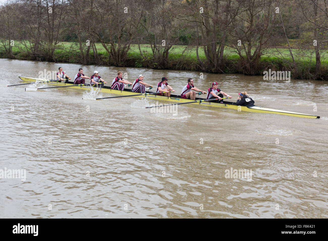UBBC Head race, rowing event 2015 Stock Photo - Alamy