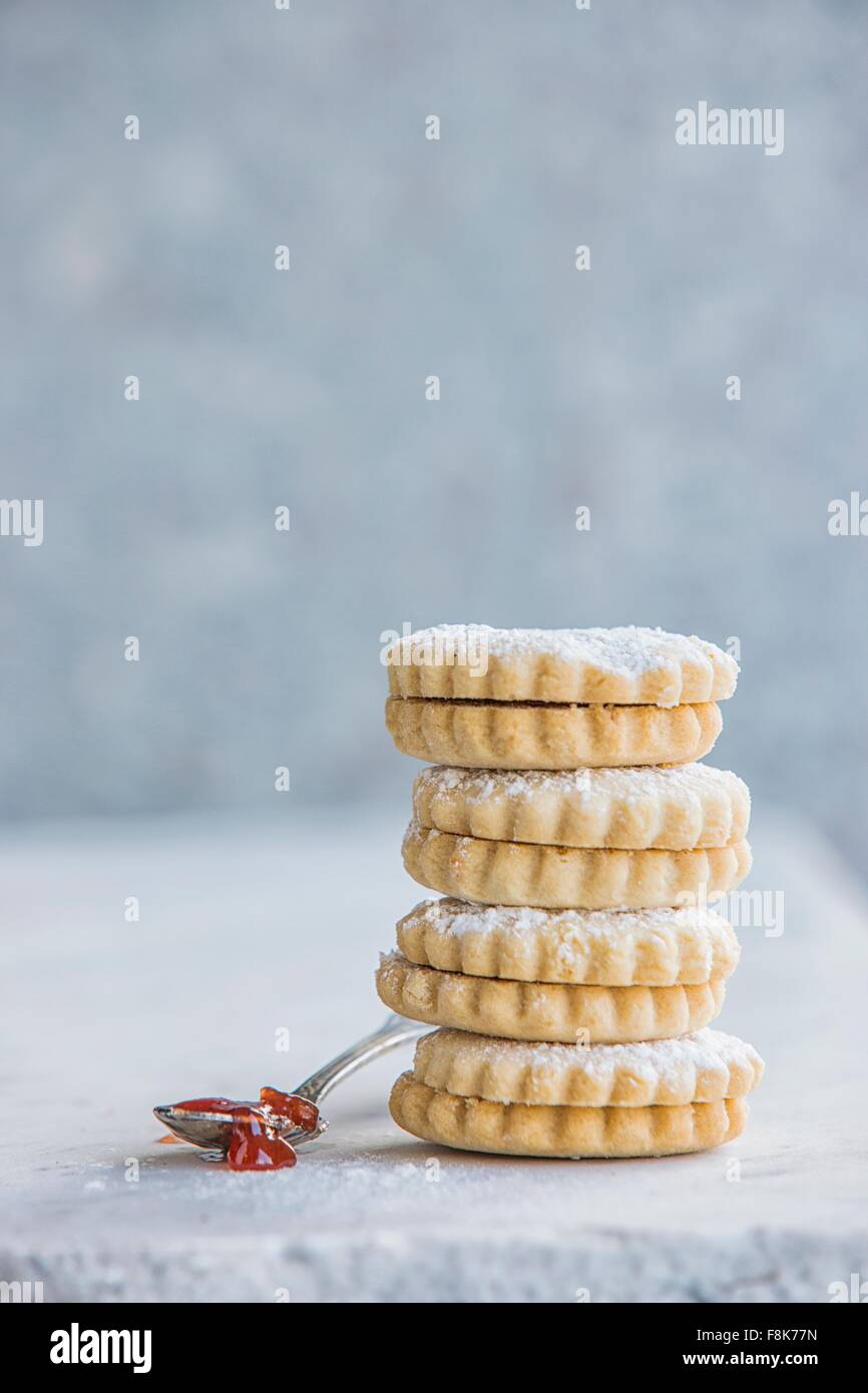 Stack of Italian cookies Stock Photo - Alamy