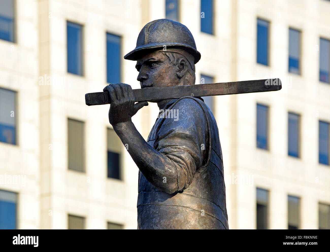 Statue Of Construction Worker High Resolution Stock Photography and ...