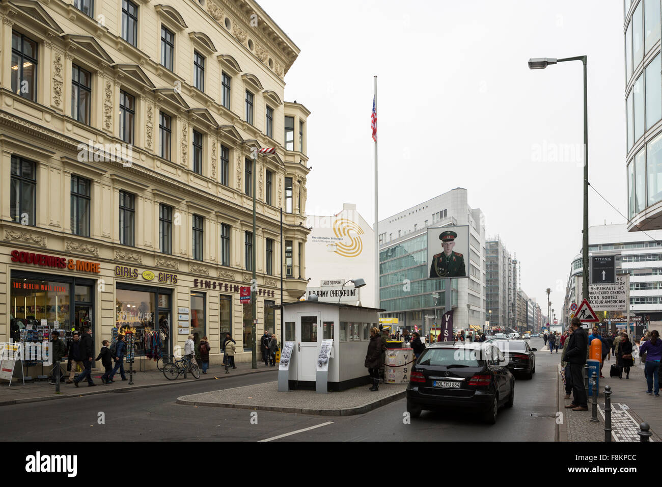 Checkpoint Charlie, 2015 Stock Photo - Alamy