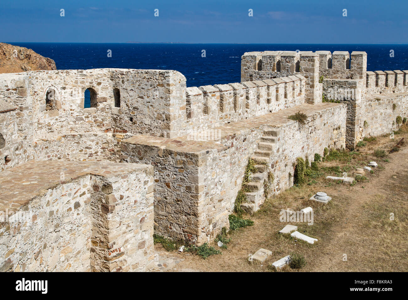 Bozcaada castle hi-res stock photography and images - Alamy