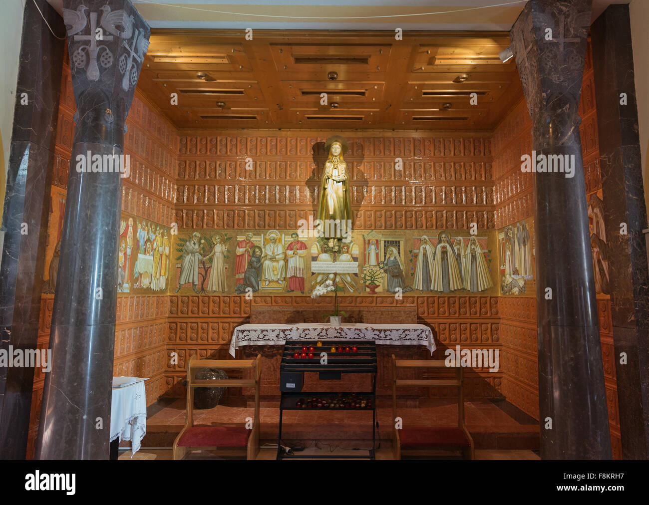 Inside lake bled church hi-res stock photography and images - Alamy