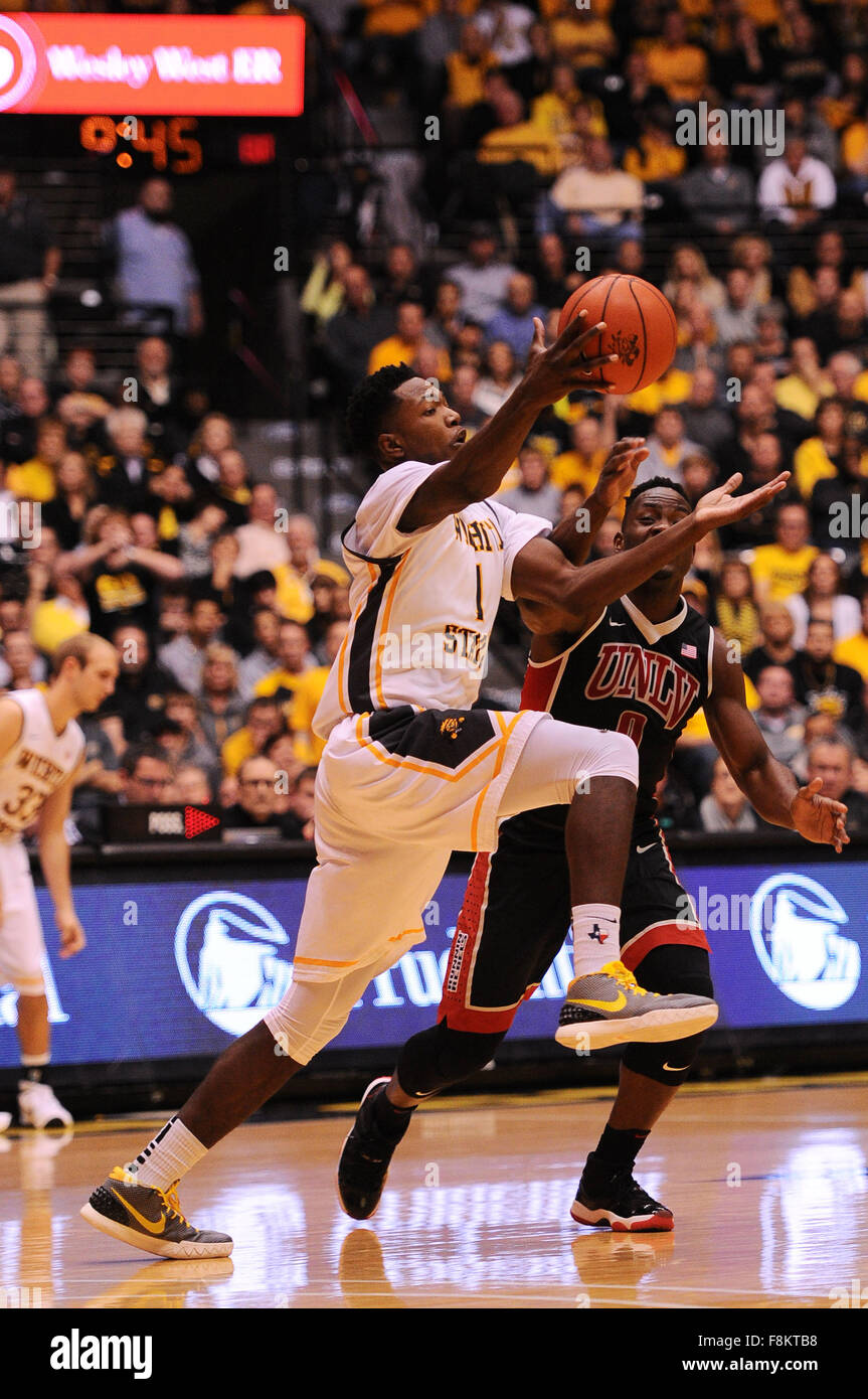 Wichita, Kansas, USA. 09th Dec, 2015. Wichita State Shockers forward ...