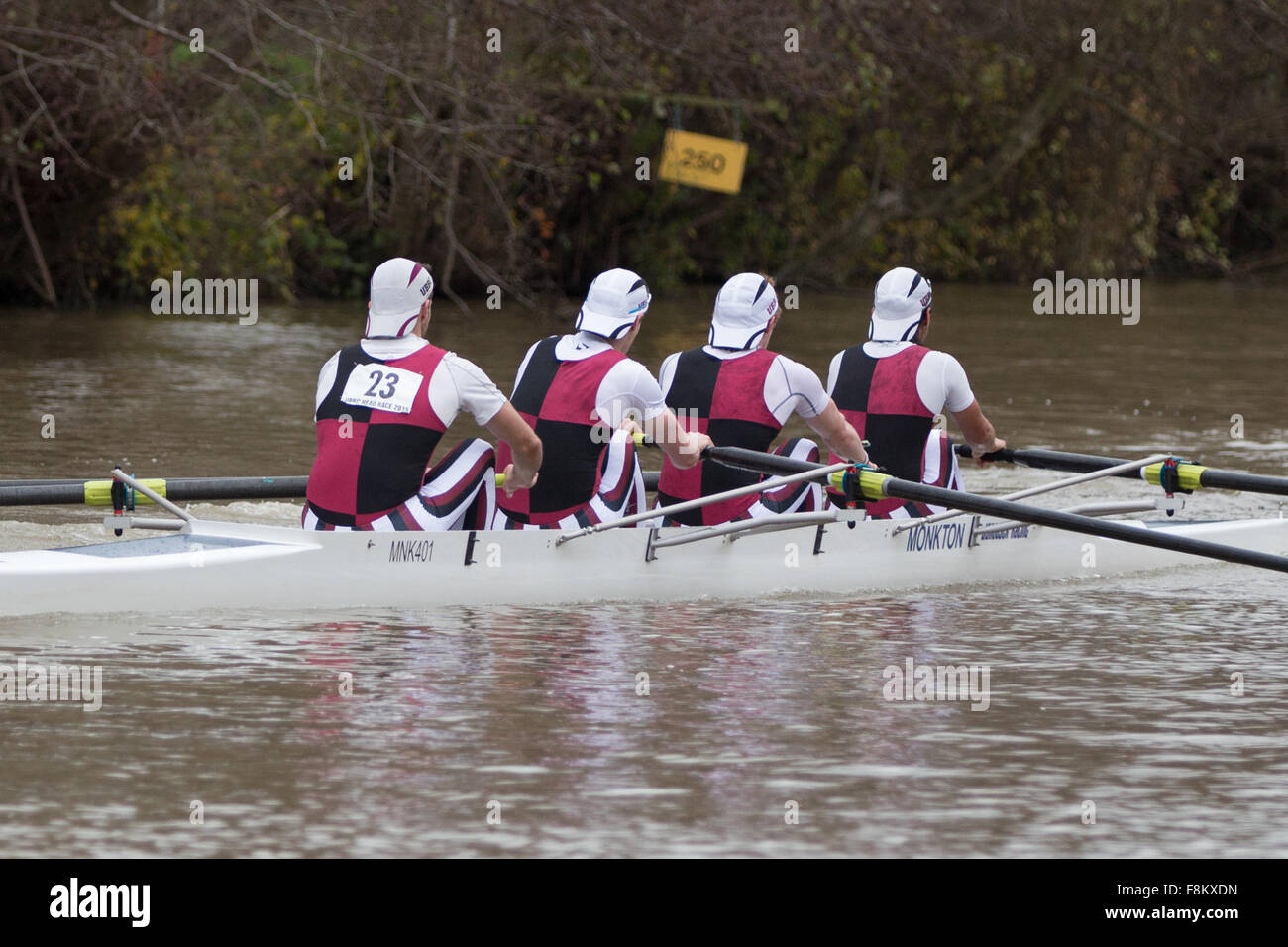 UBBC Head race, rowing event 2015 Stock Photo - Alamy