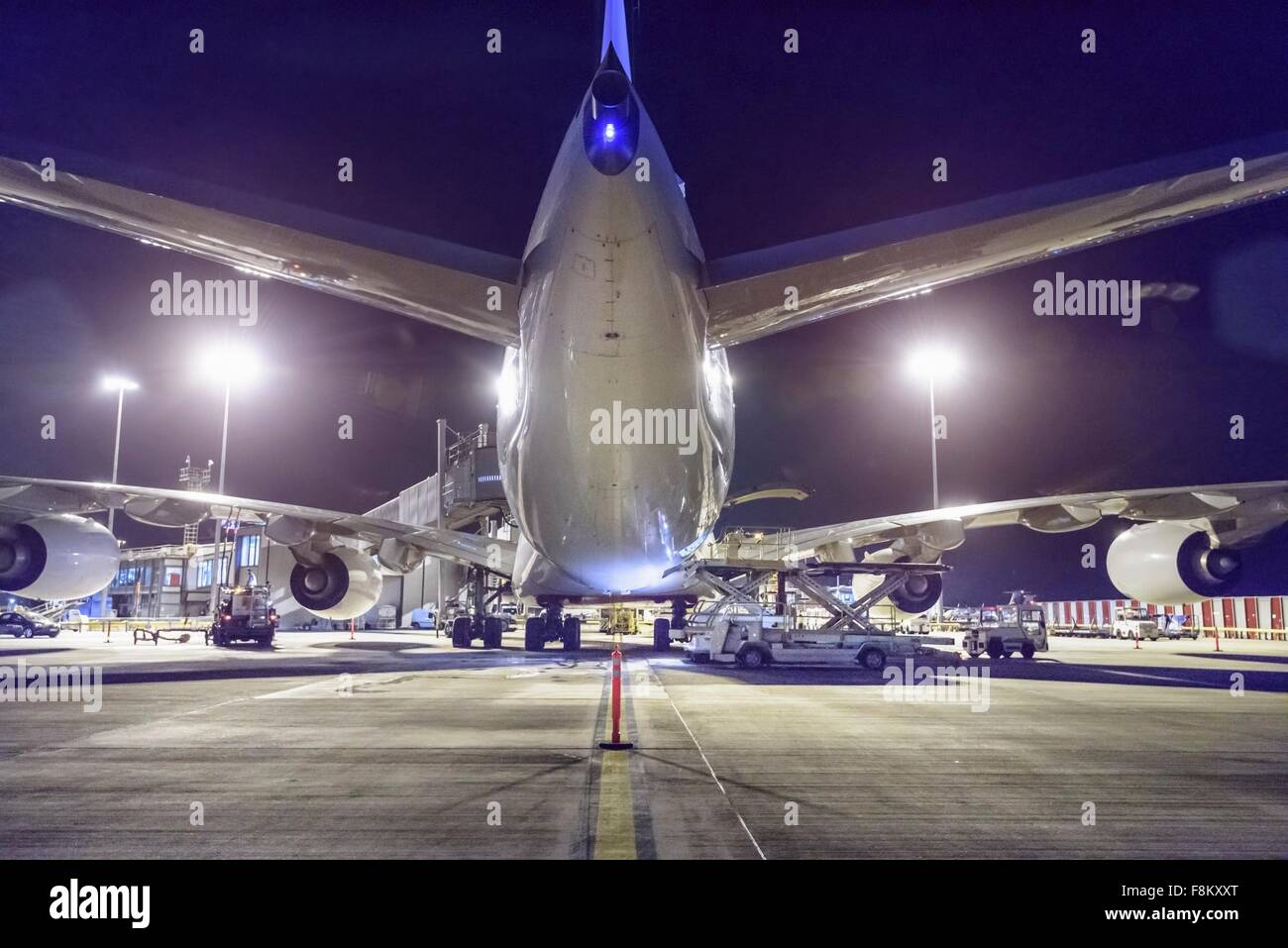 Rear view a380 jet engine hi-res stock photography and images - Alamy