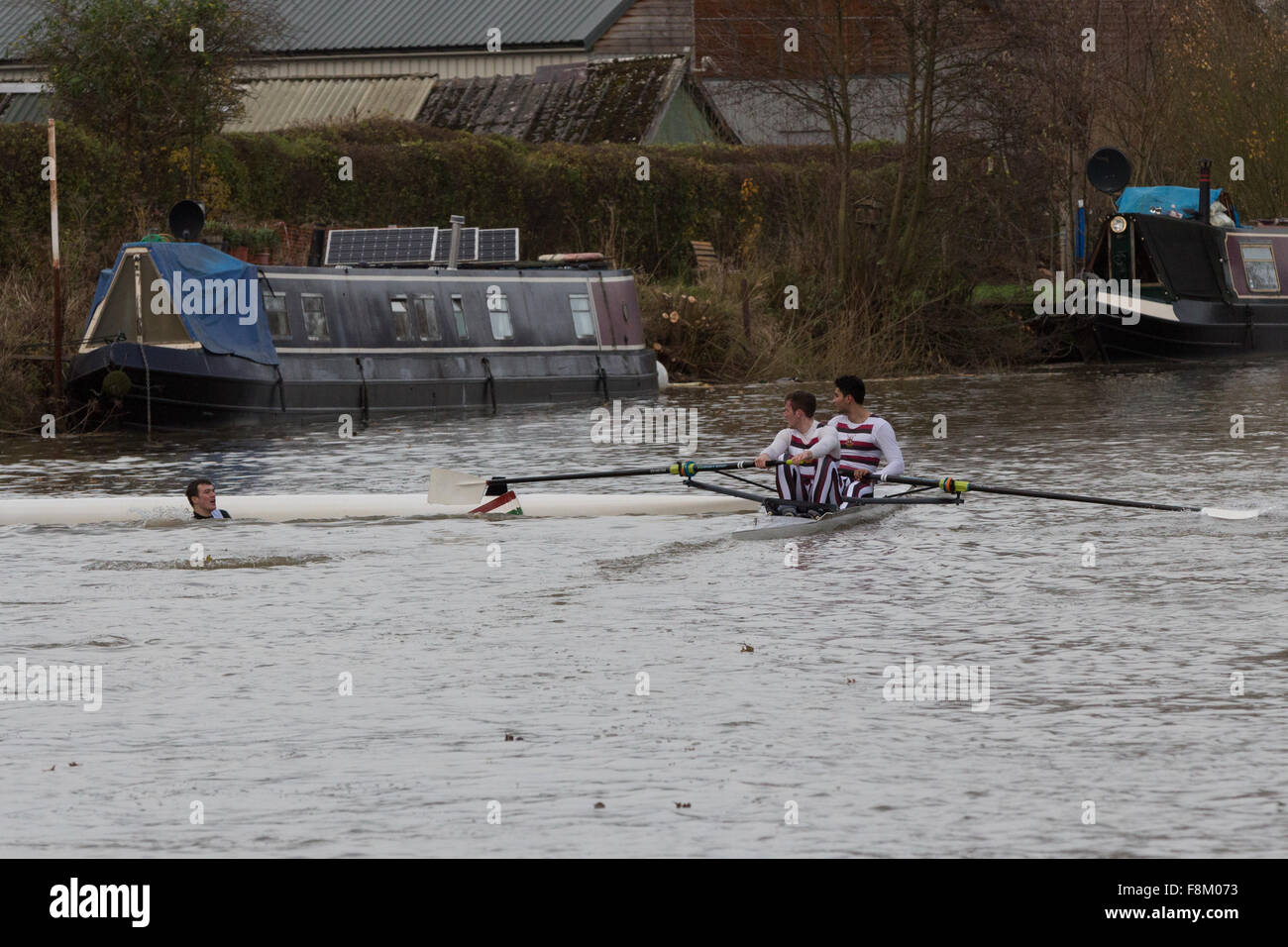 UBBC Head race, rowing event 2015 Stock Photo - Alamy