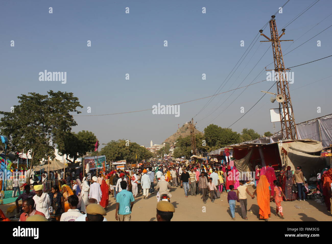 Pushkar, India, November 27, 2012. Indian People at Puskar Fair. The ...