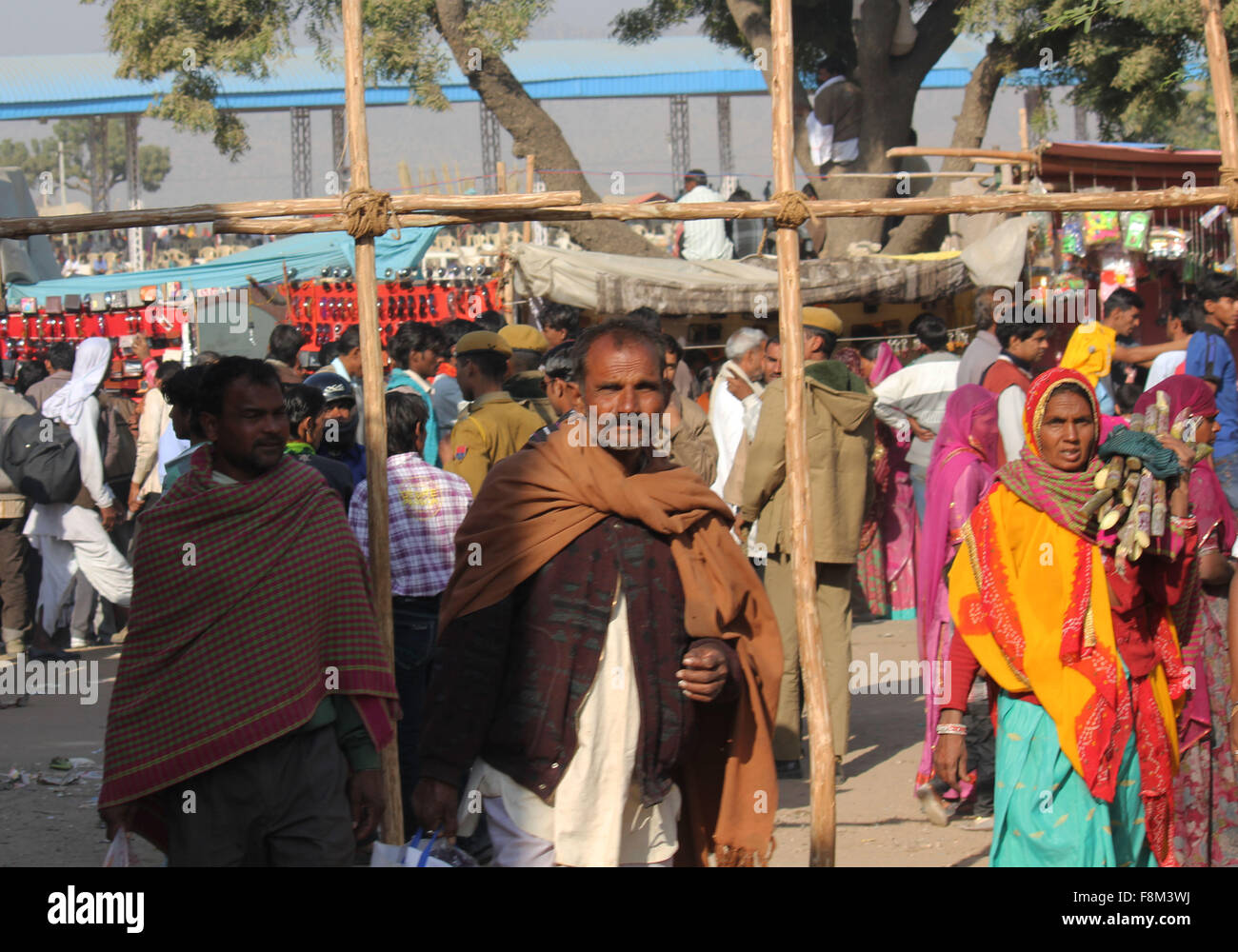 Crowd people walking at pushkar person hi-res stock photography and ...