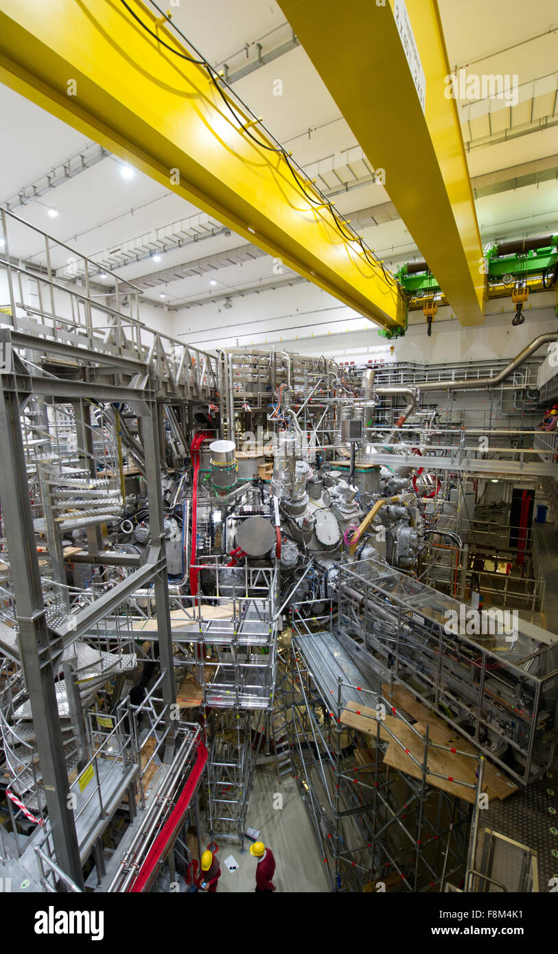 Greifswald, Germany. 10th Dec, 2015. The first plasma has been produced ...