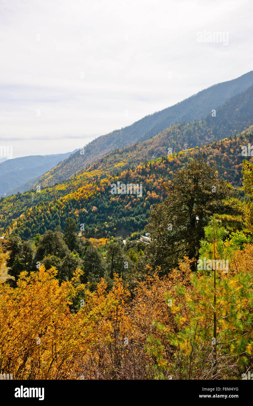 Mountain Ranges,Wooded Hillsides,Valleys,River Systems,Tibetan ...
