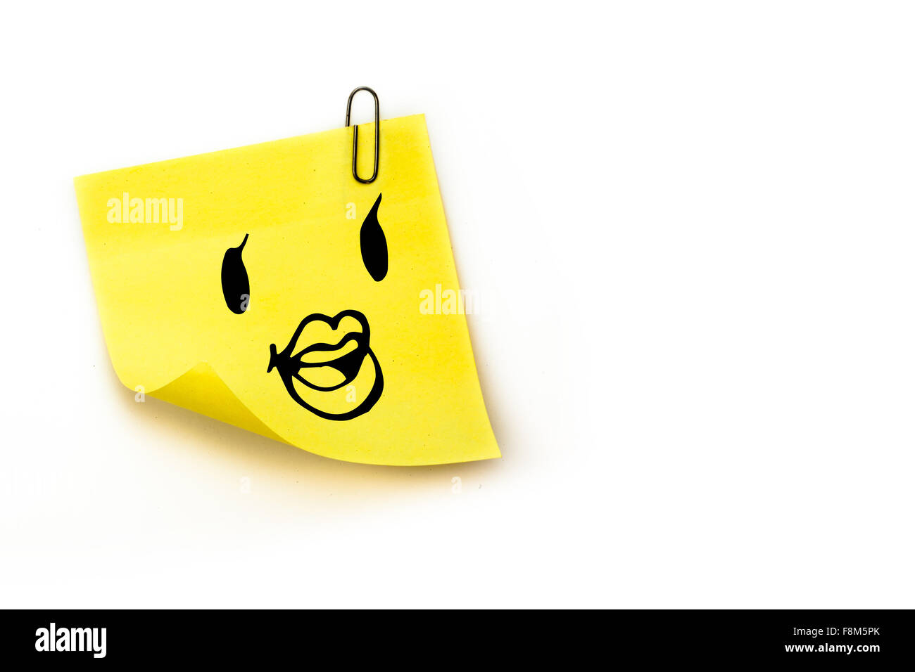 Cartoon paperclip hi-res stock photography and images - Alamy