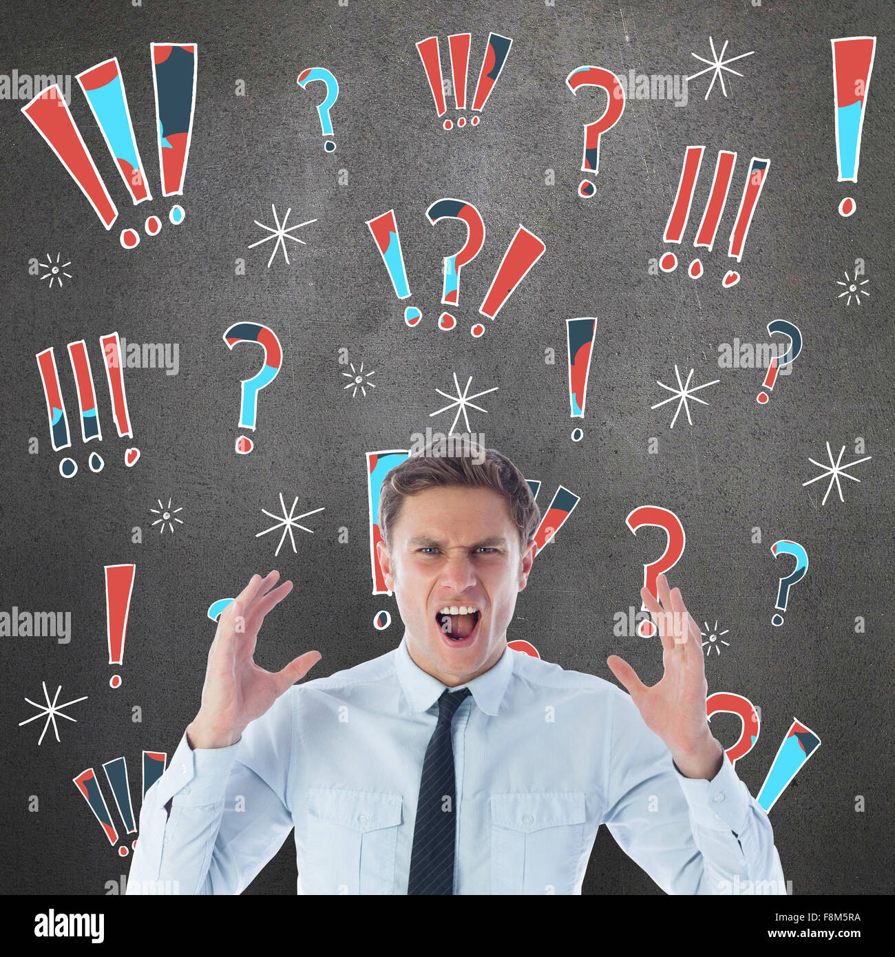 Angry short man hi-res stock photography and images - Alamy