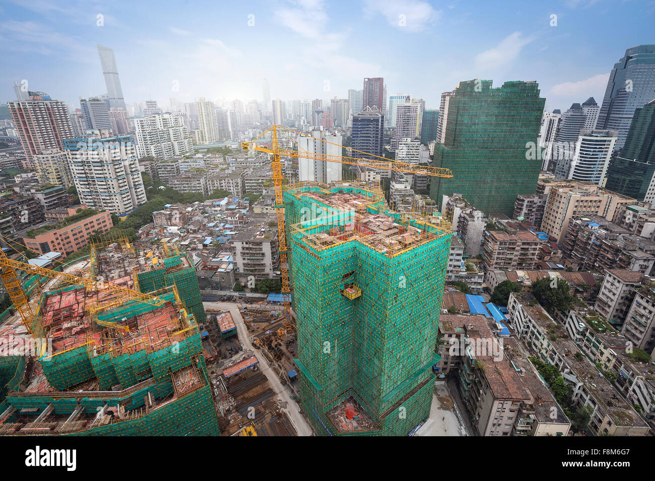 China construction building industry hi-res stock photography and ...