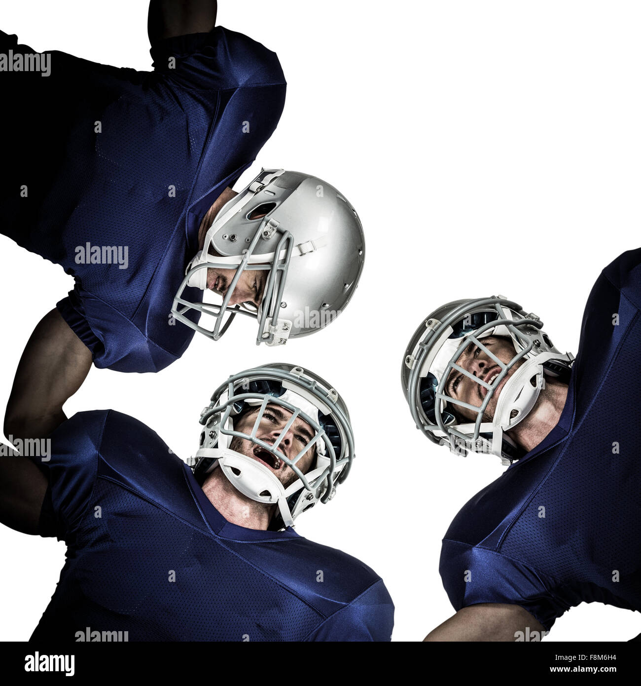 Football huddle hi-res stock photography and images - Alamy