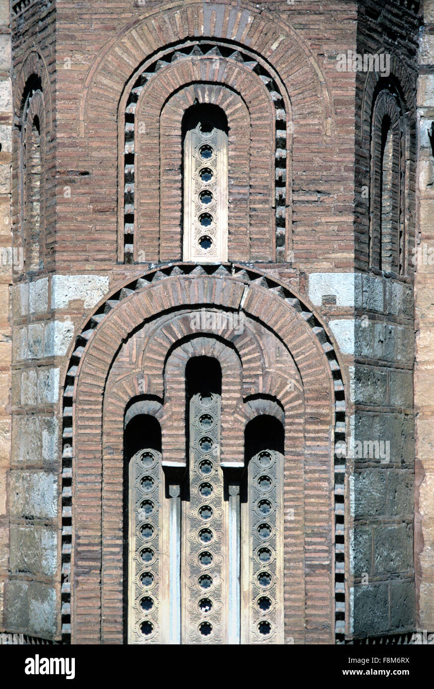 Byzantine Brickwork and Windows of the Main Byzantine Church ...
